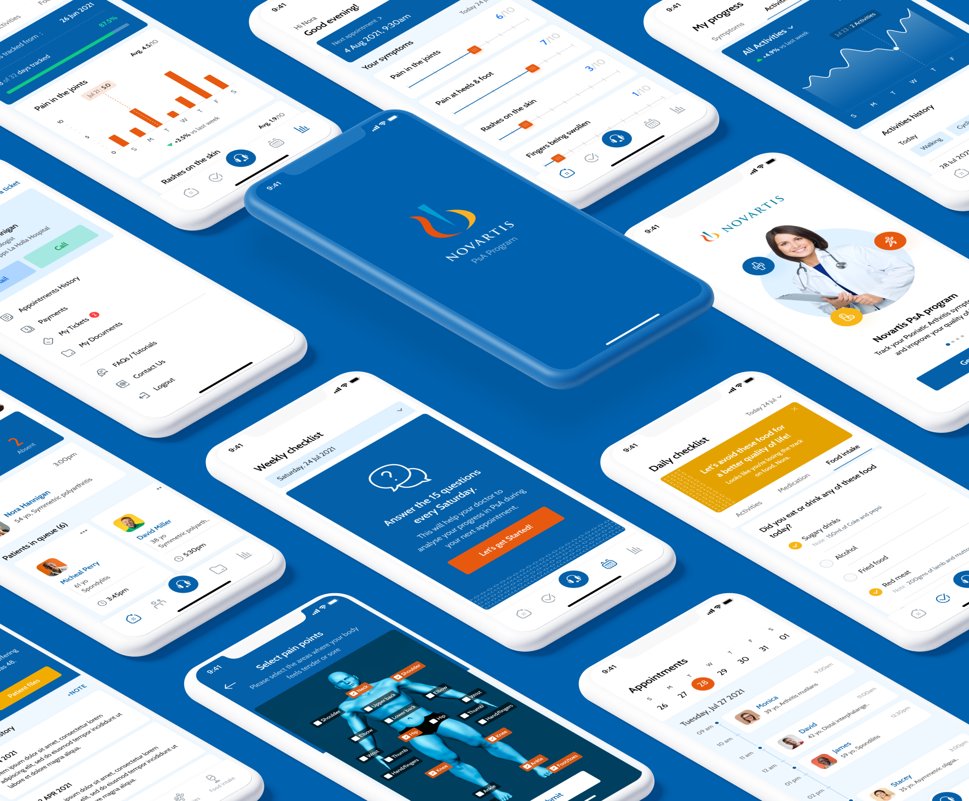 Novartis - PsA Program by Ravijune on Dribbble