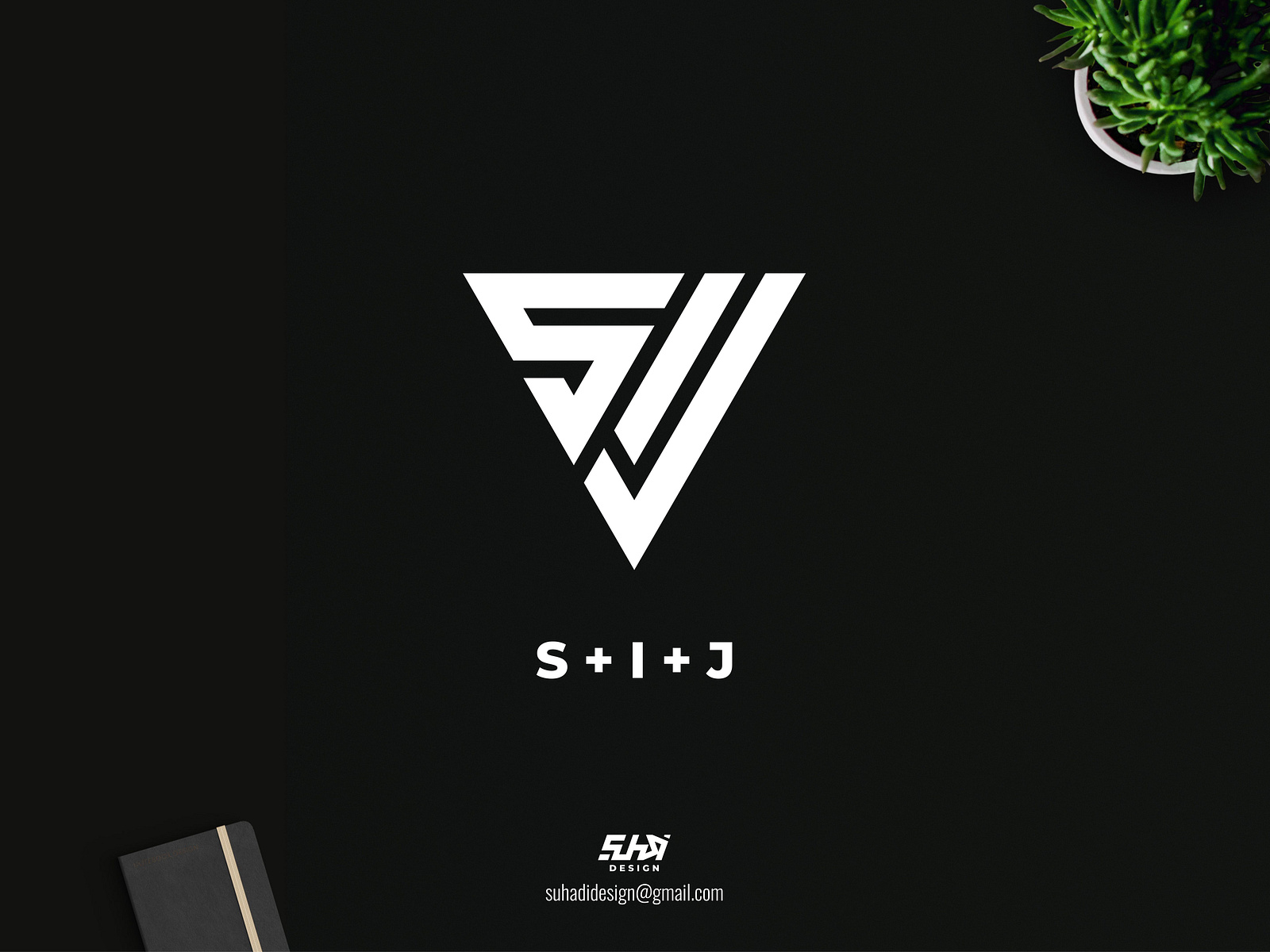 SIJ monogram logo by suhadidesign on Dribbble