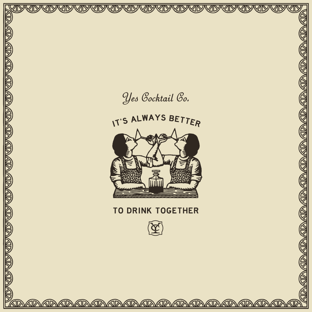 Yes Cocktail Co. by Joshua Diaz on Dribbble