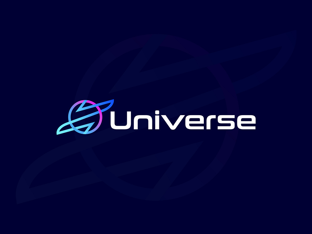 universe logo design by Rakibul Hasan🌏 for Workhu on Dribbble