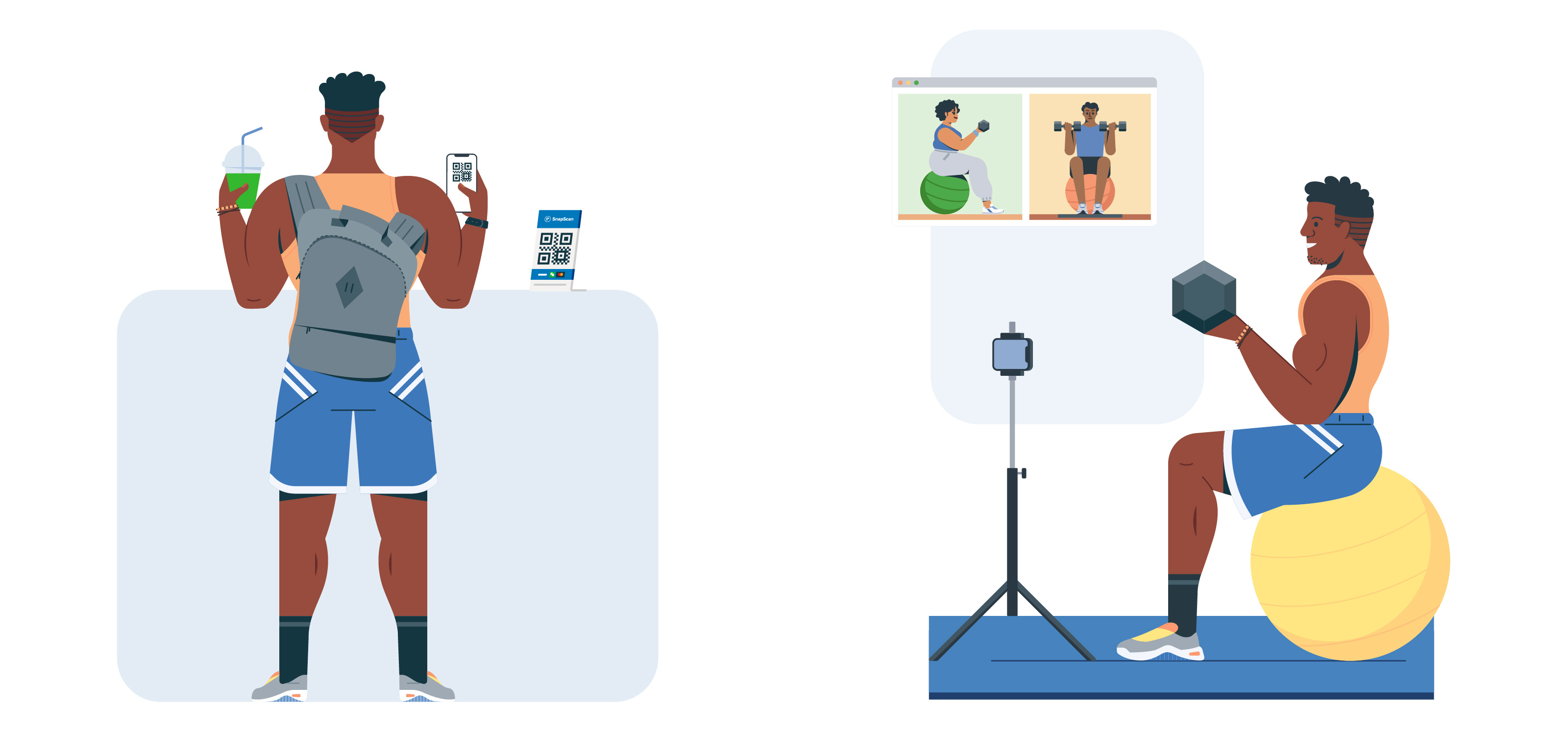 SnapScan Character Pack by Makers Company on Dribbble