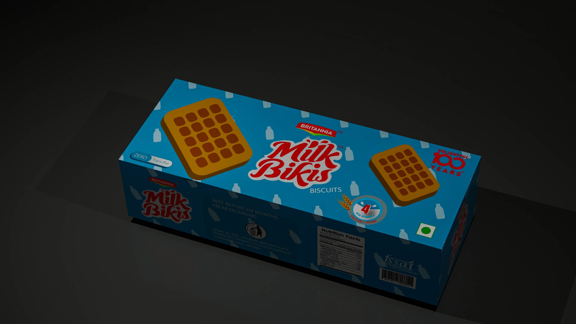Minimal Milk bikis biscuit design by Alan Jude Sunny on Dribbble