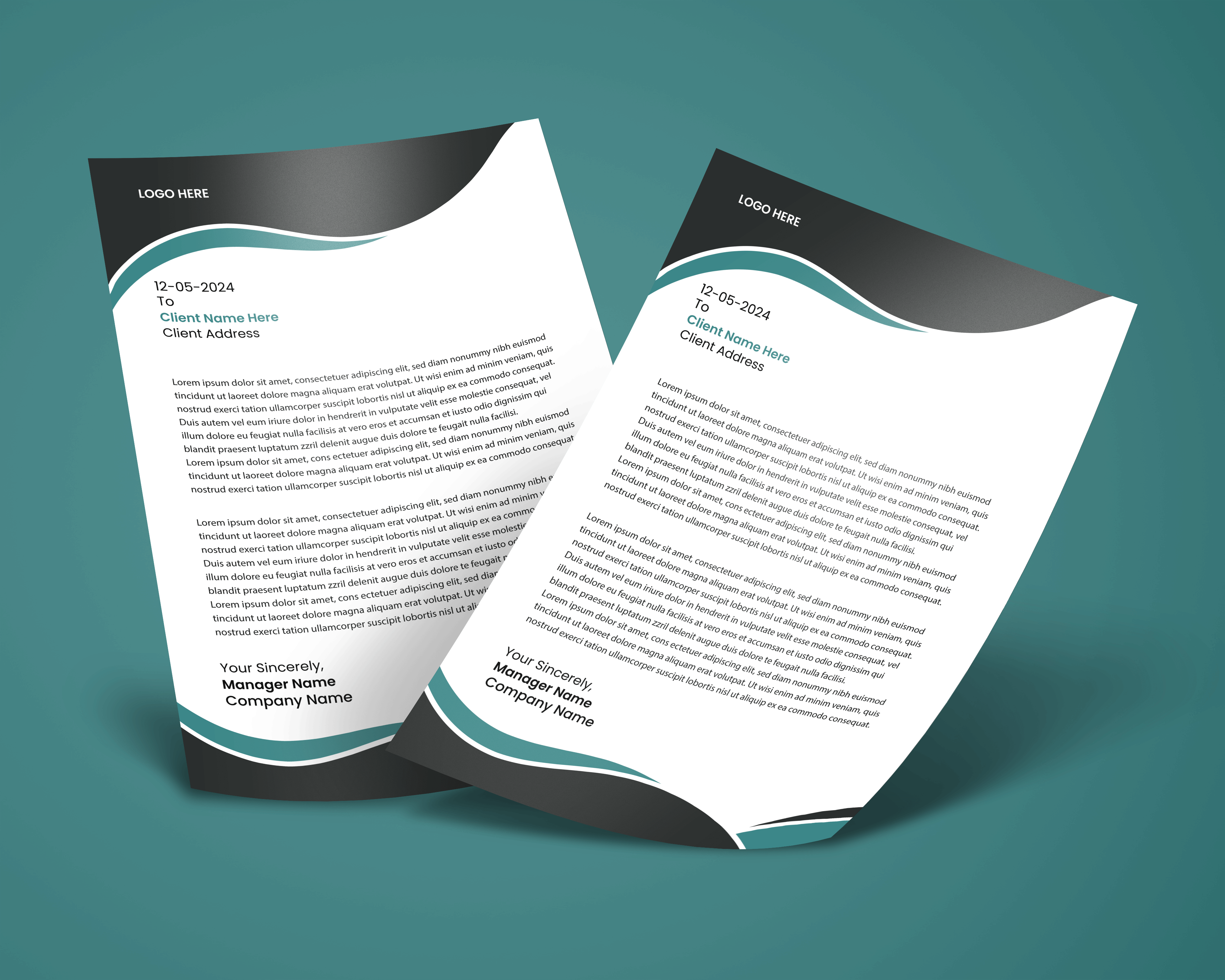 Letterhead design by Vect Delight on Dribbble