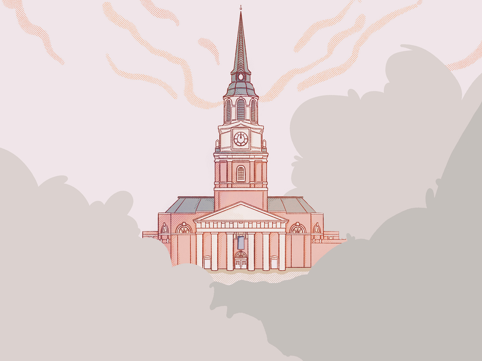Wait Chapel Illustration by Felicia Bottoni on Dribbble