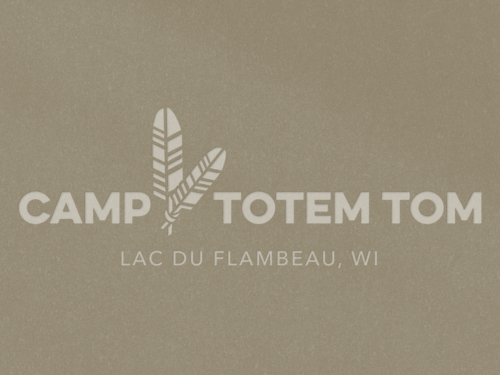Camp Totem Tom, Rental Property Branding by KSM Design Co. on Dribbble
