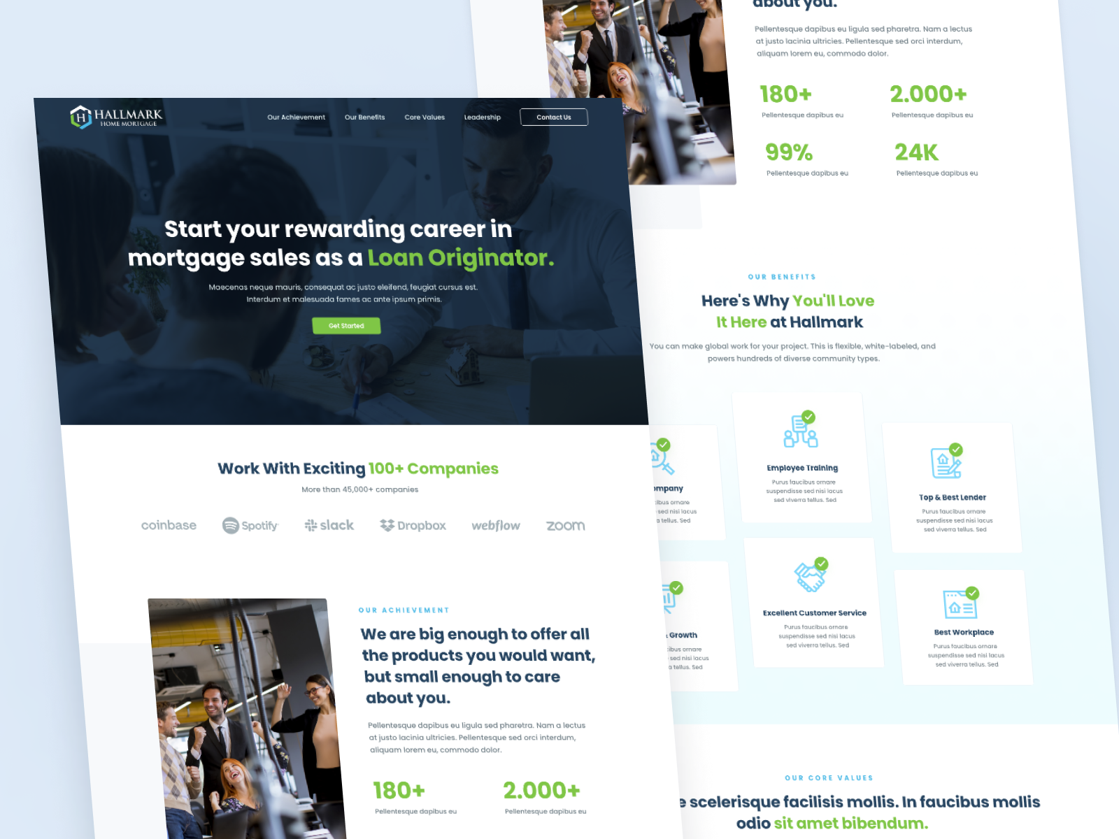 Hallmark - Recruitment Page Design Concept by Ade Purnama on Dribbble