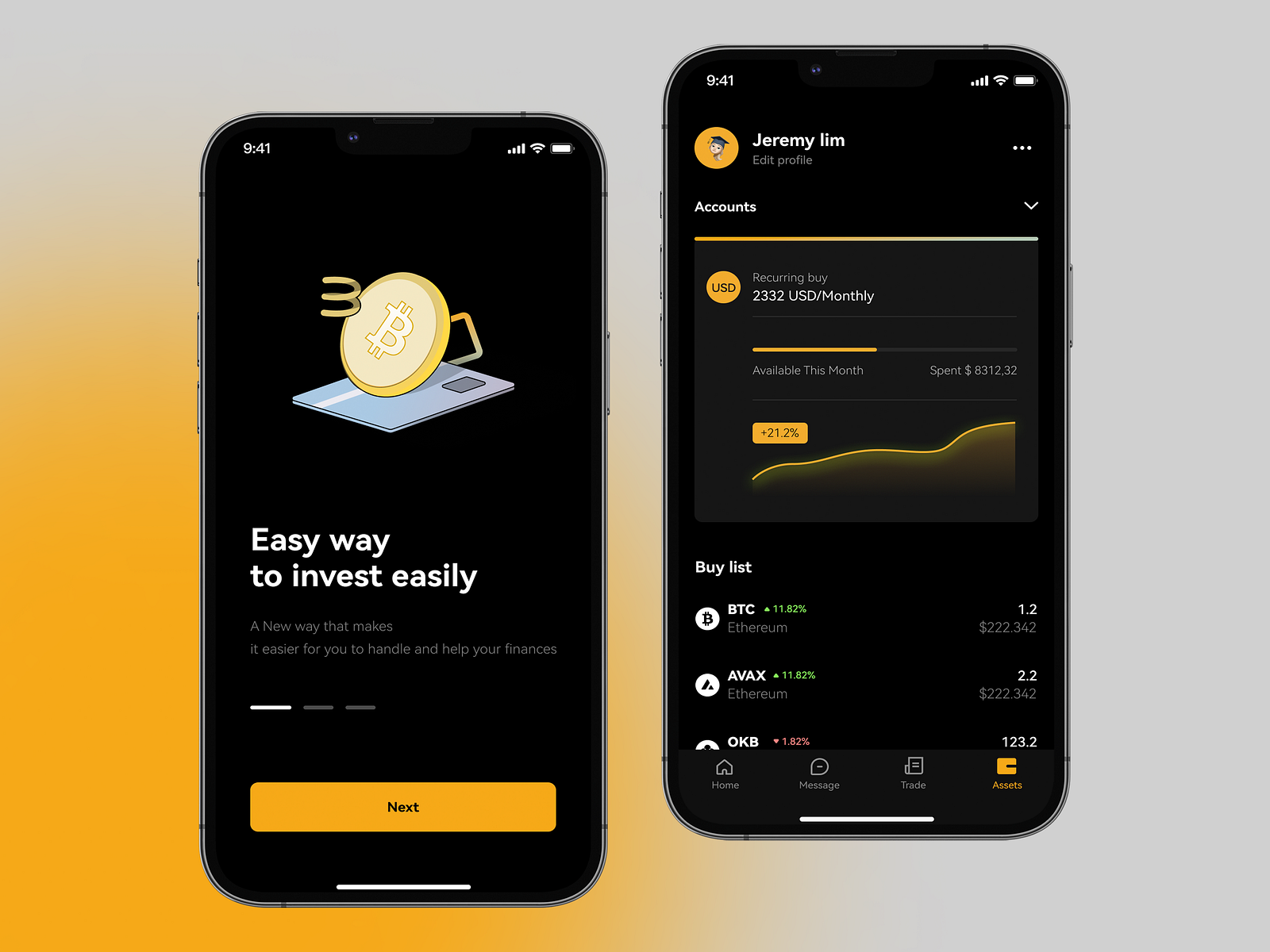 Financial transaction software for Hong Kong customers by Shaw on Dribbble