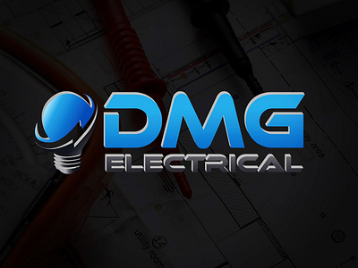 DMG Electrical Logo Design by Luxbranding on Dribbble