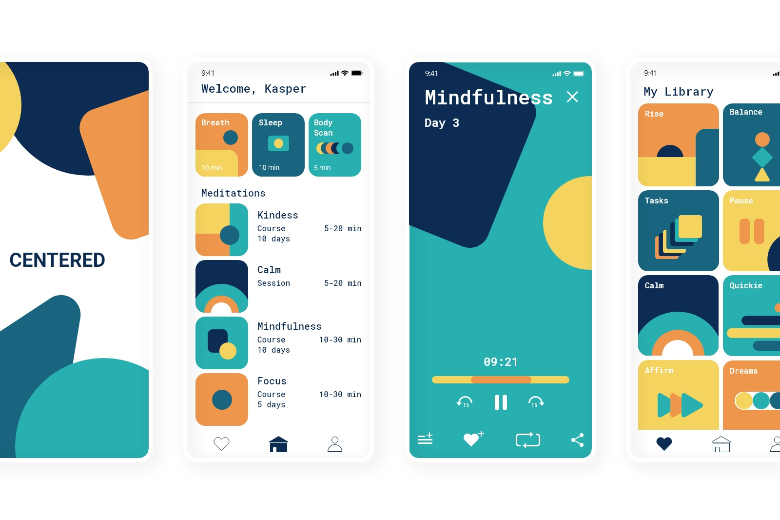 Centered UI Design by Brian Heller on Dribbble Centered UI Design by Brian Heller on Dribbble