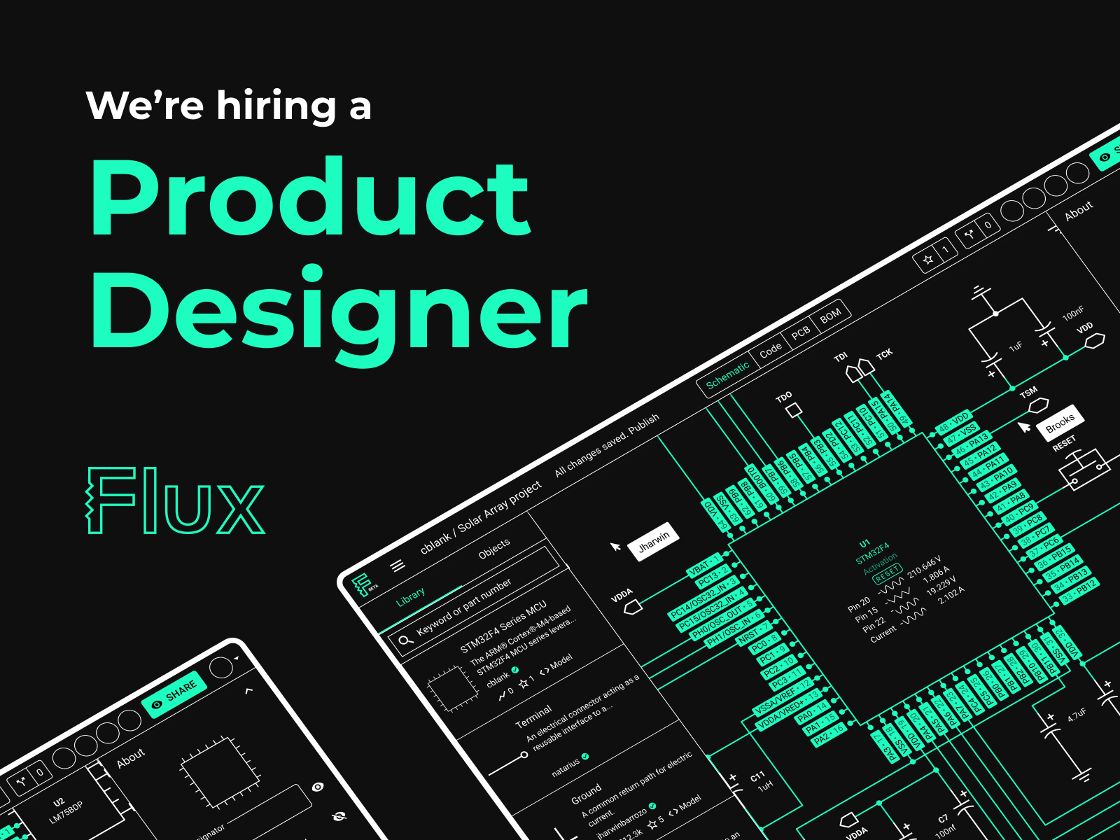 Flux is hiring! by Brooks Solveig for Flux on Dribbble