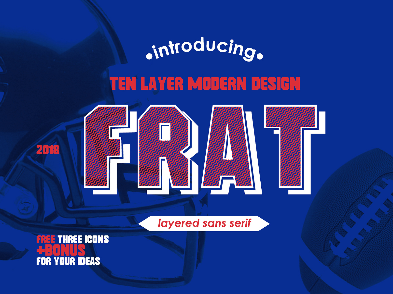 Frat – Modern Sans Serif Font by PixNugget on Dribbble