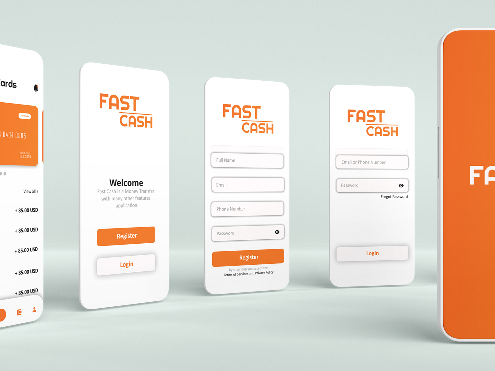 Cash App UI Design by Talha Ahmed on Dribbble
