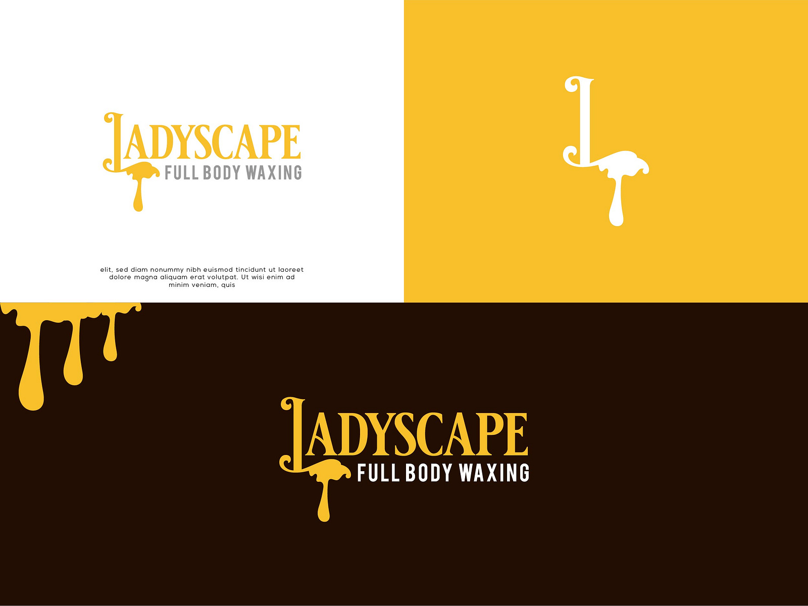 Lady Scape - Logo Design by Shoaib Hashmi on Dribbble