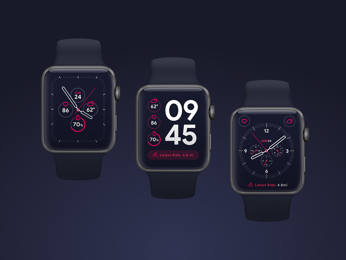 Browse thousands of Samrt Watch UI images for design inspiration | Dribbble