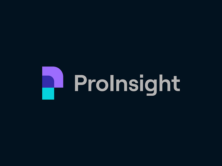 ProInsight - Logo Direction #1 by Muhammad Ali Effendy on Dribbble