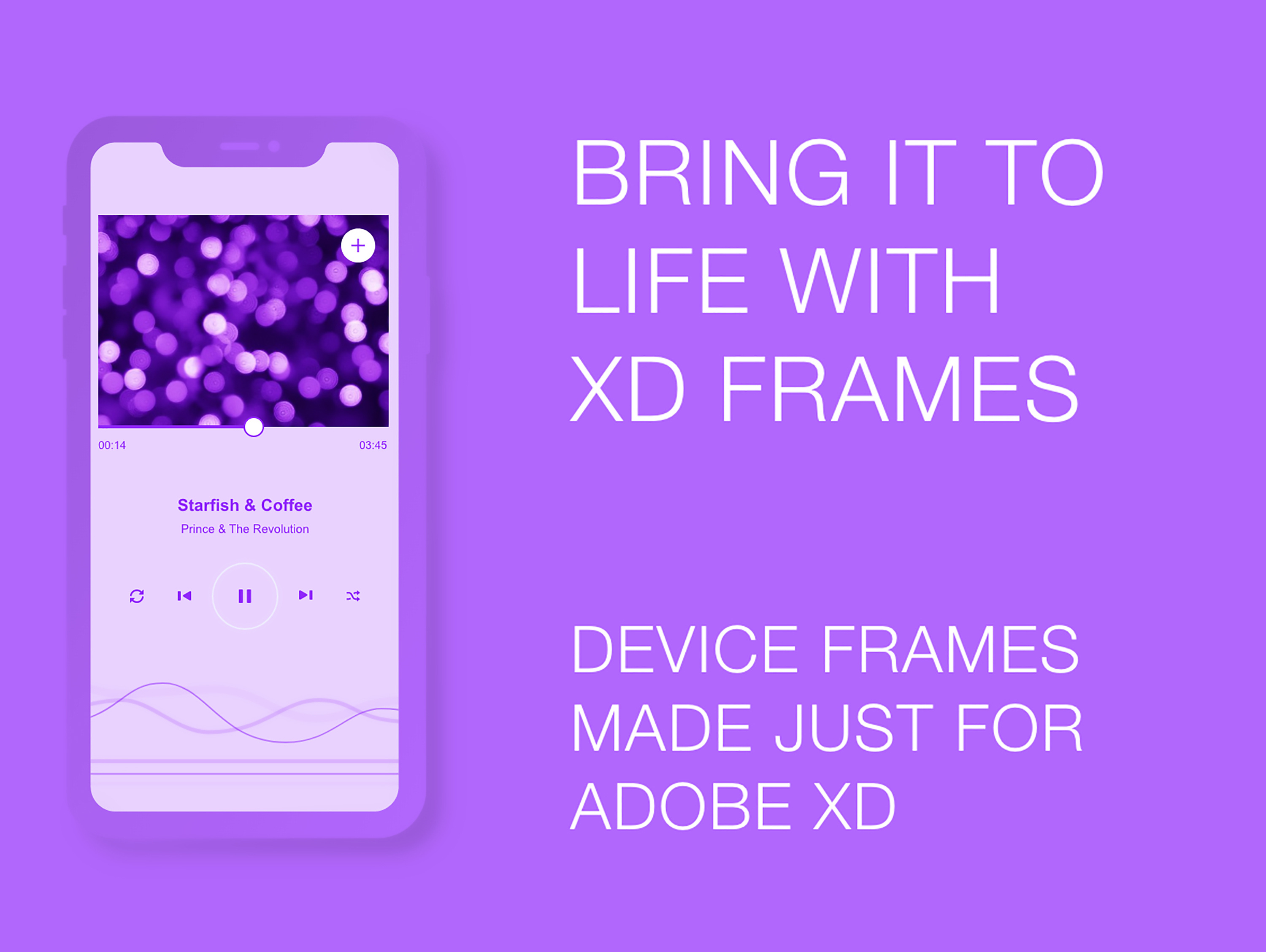 Make your Adobe XD and Figma preview sing with XD Frames by XD Frames on Dribbble