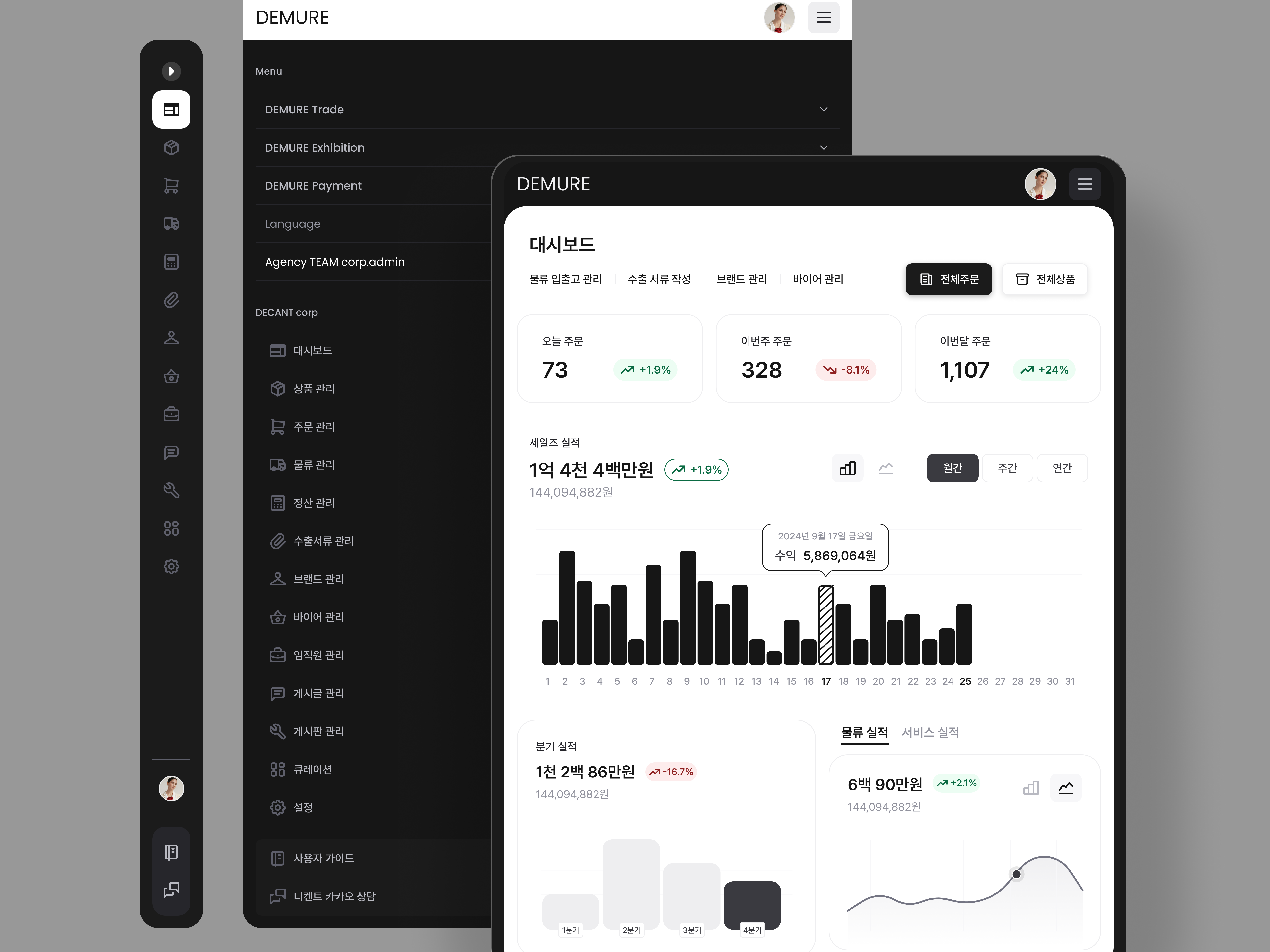 Fashion & Lifestyle Trade ERP Saas by sunasuna on Dribbble