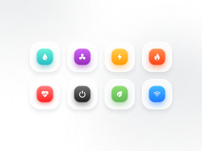 Main buttons for mobile apps by Maciej Gutkowski on Dribbble