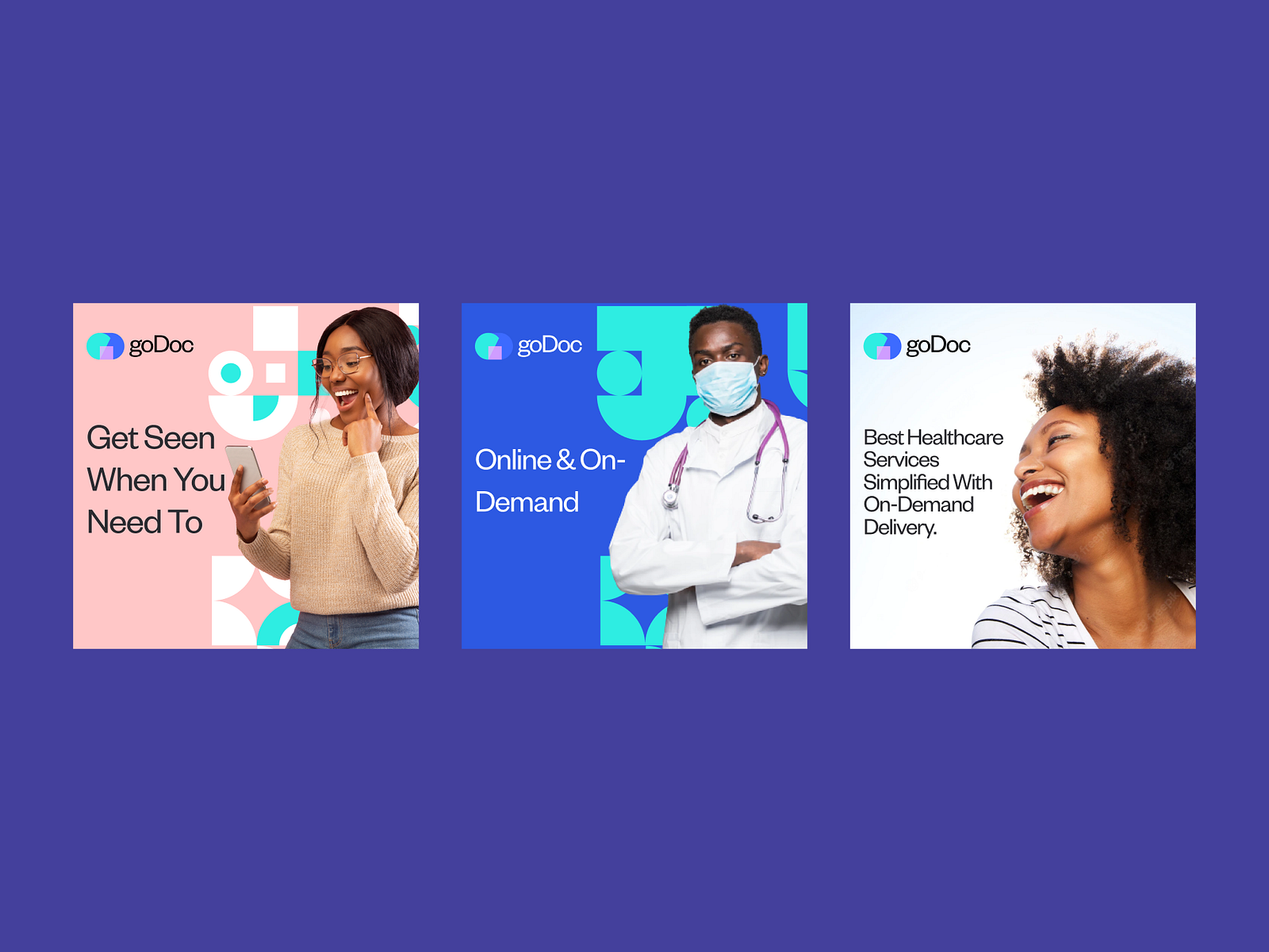 goDoc Social Media by Jide Pinheiro for VisualHQ on Dribbble