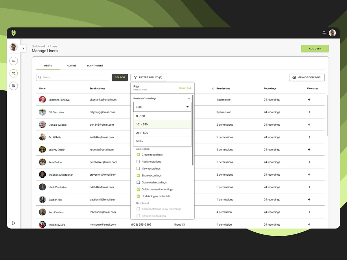 Browse thousands of Sortable Table images for design inspiration | Dribbble