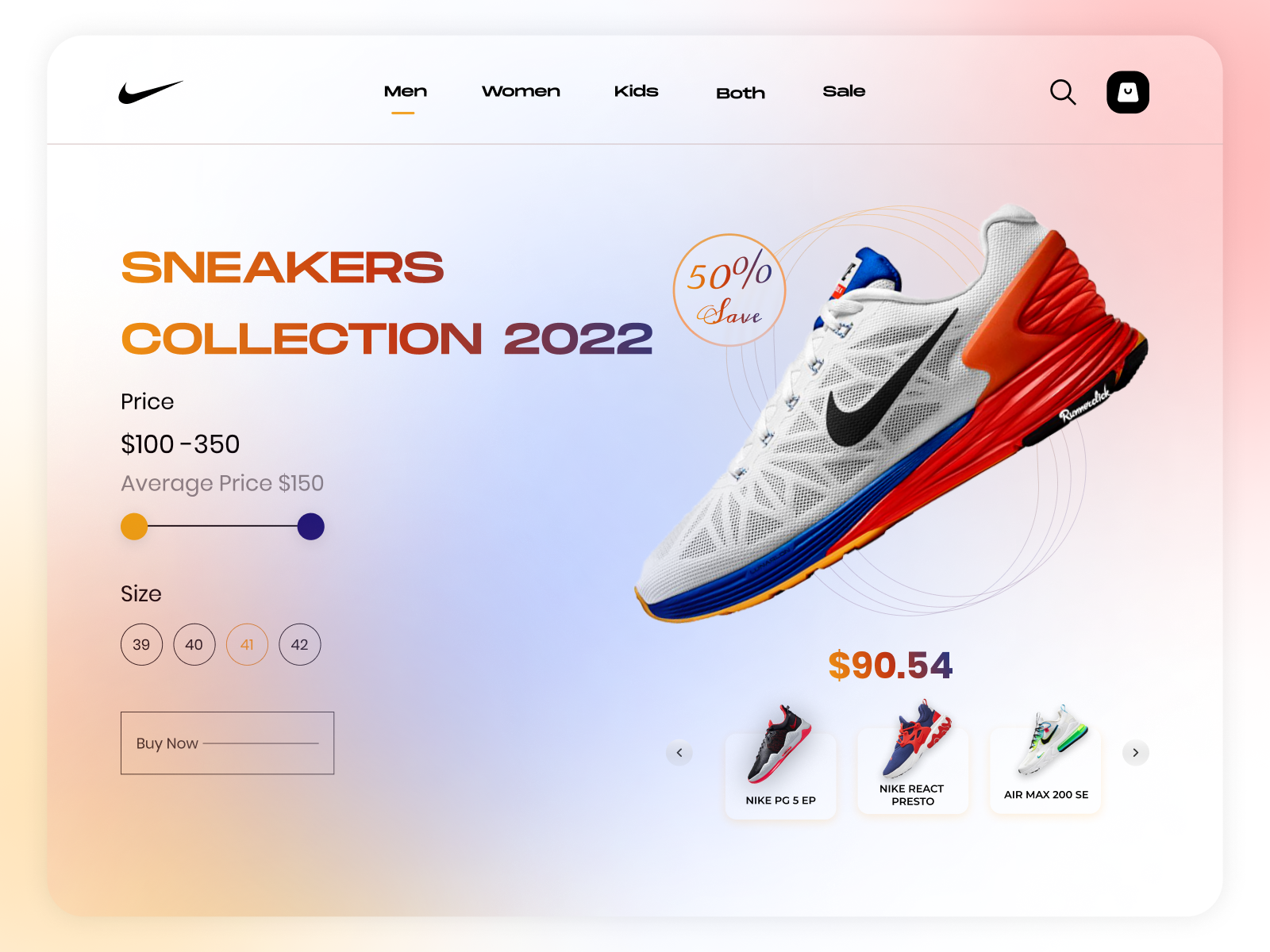 Shoe👟 Store UI Design by Indylogix UI/UX for IndyLogix Solutions on ...