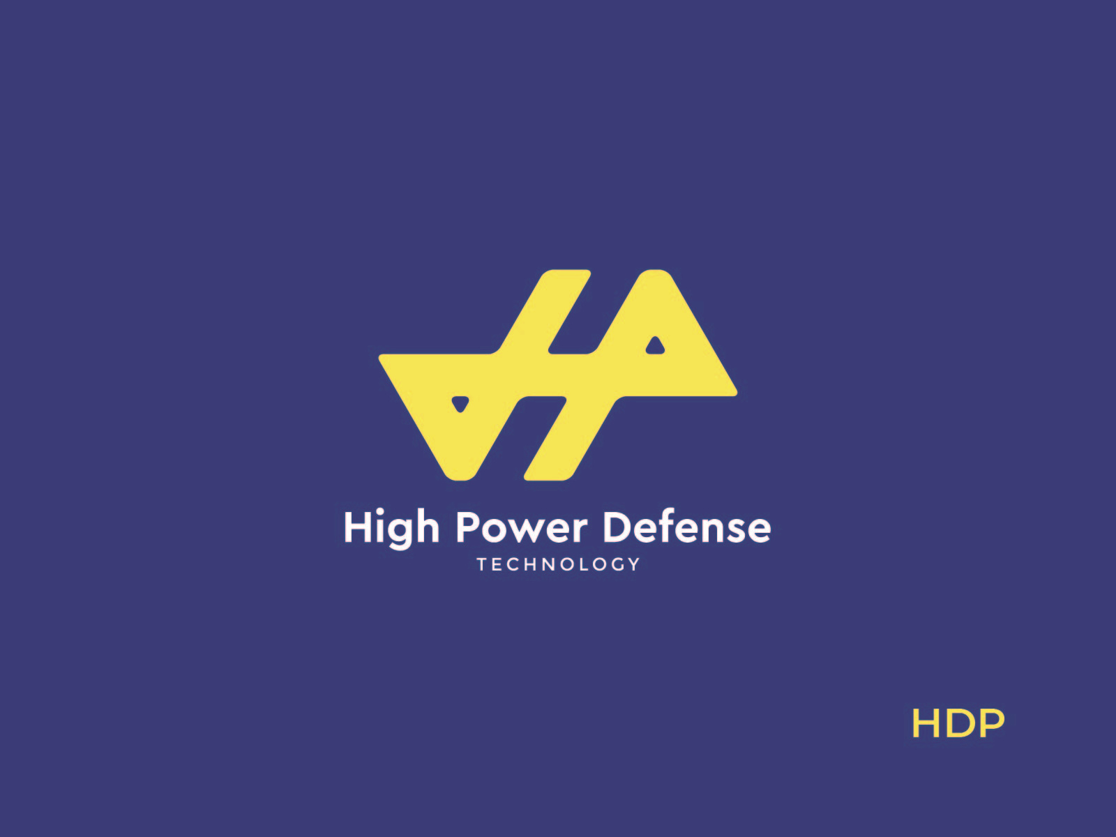 HDP letter logo design by Jayanta Kumar Roy on Dribbble