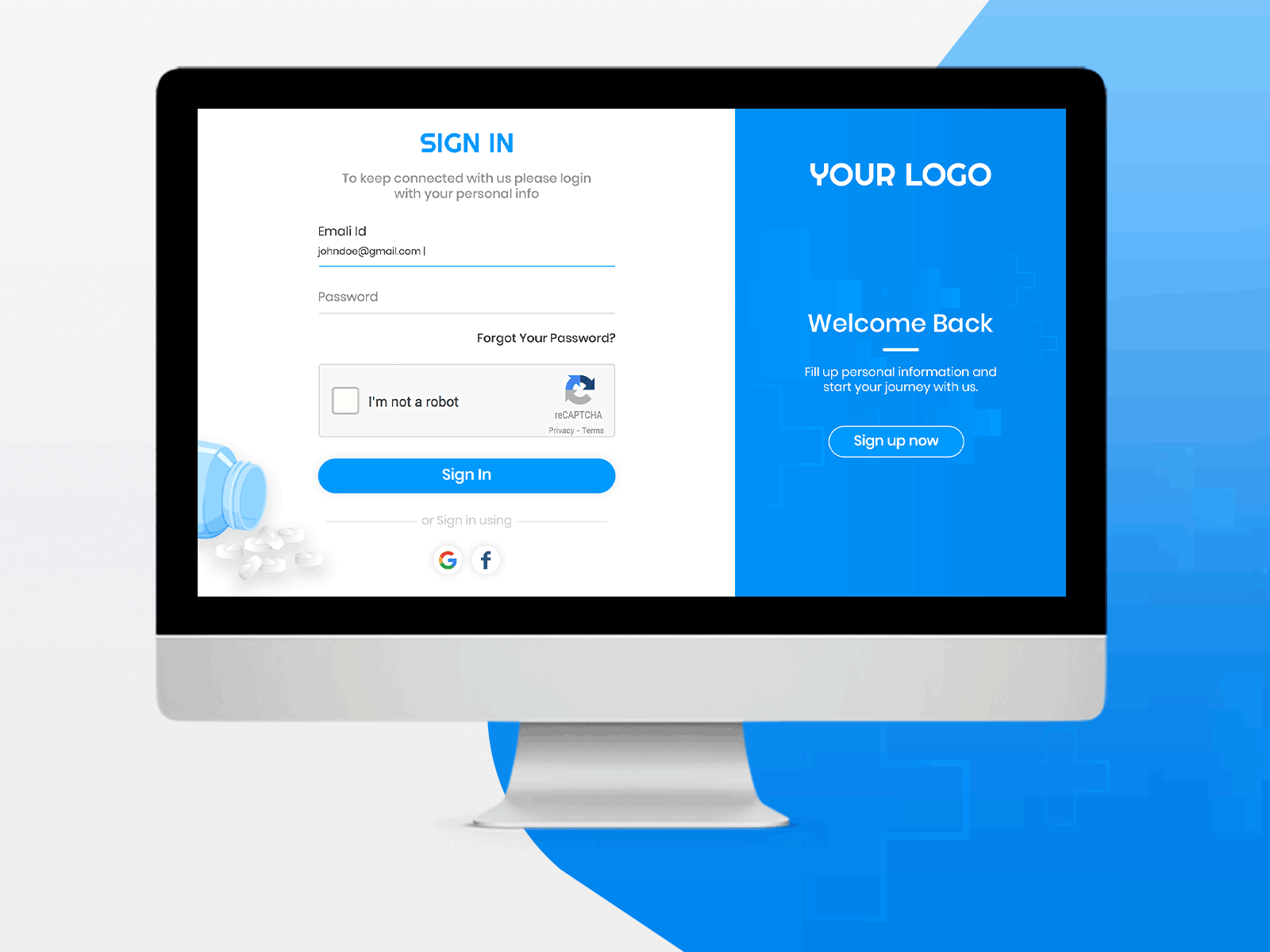 Browse thousands of Health Care Login Page images for design ...