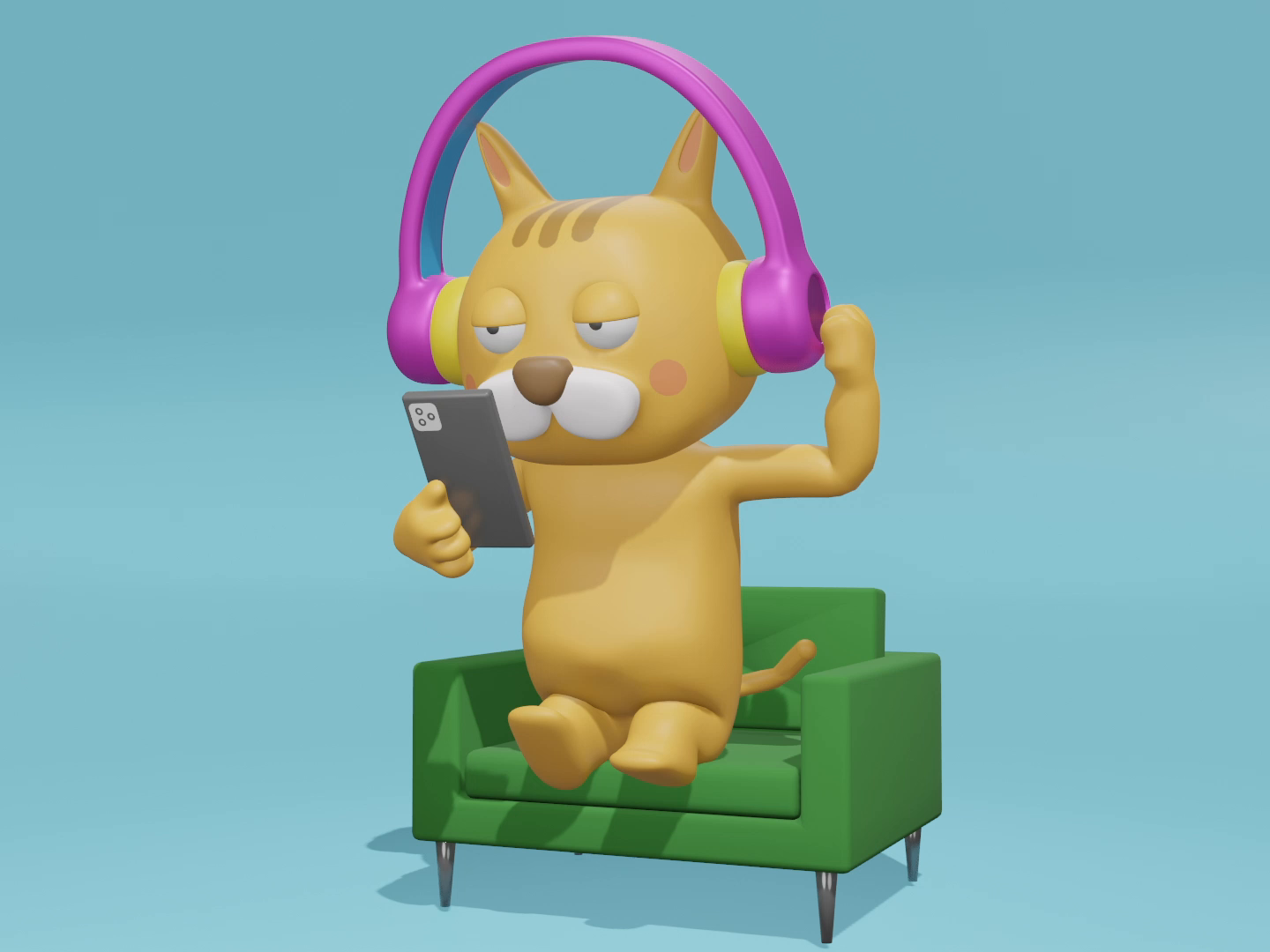 Cat Breaks by geramart studios on Dribbble