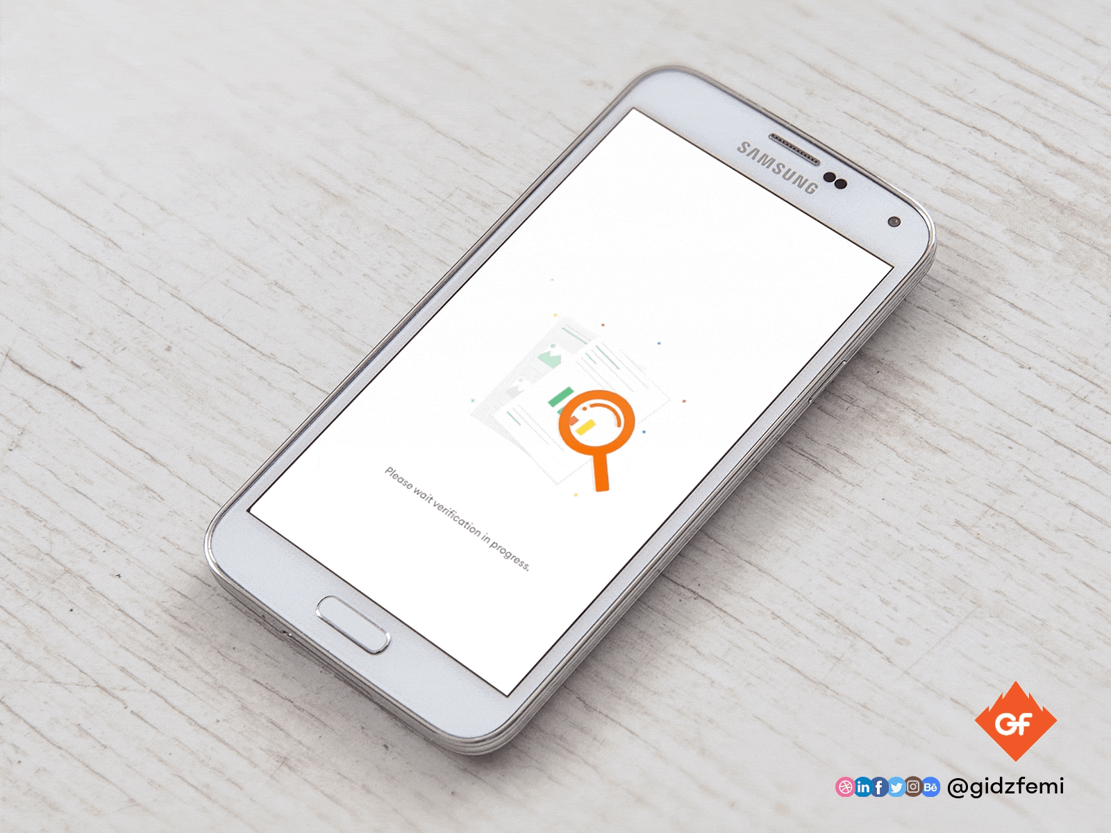 Verification In Progress by Gidz Femi Badejo on Dribbble