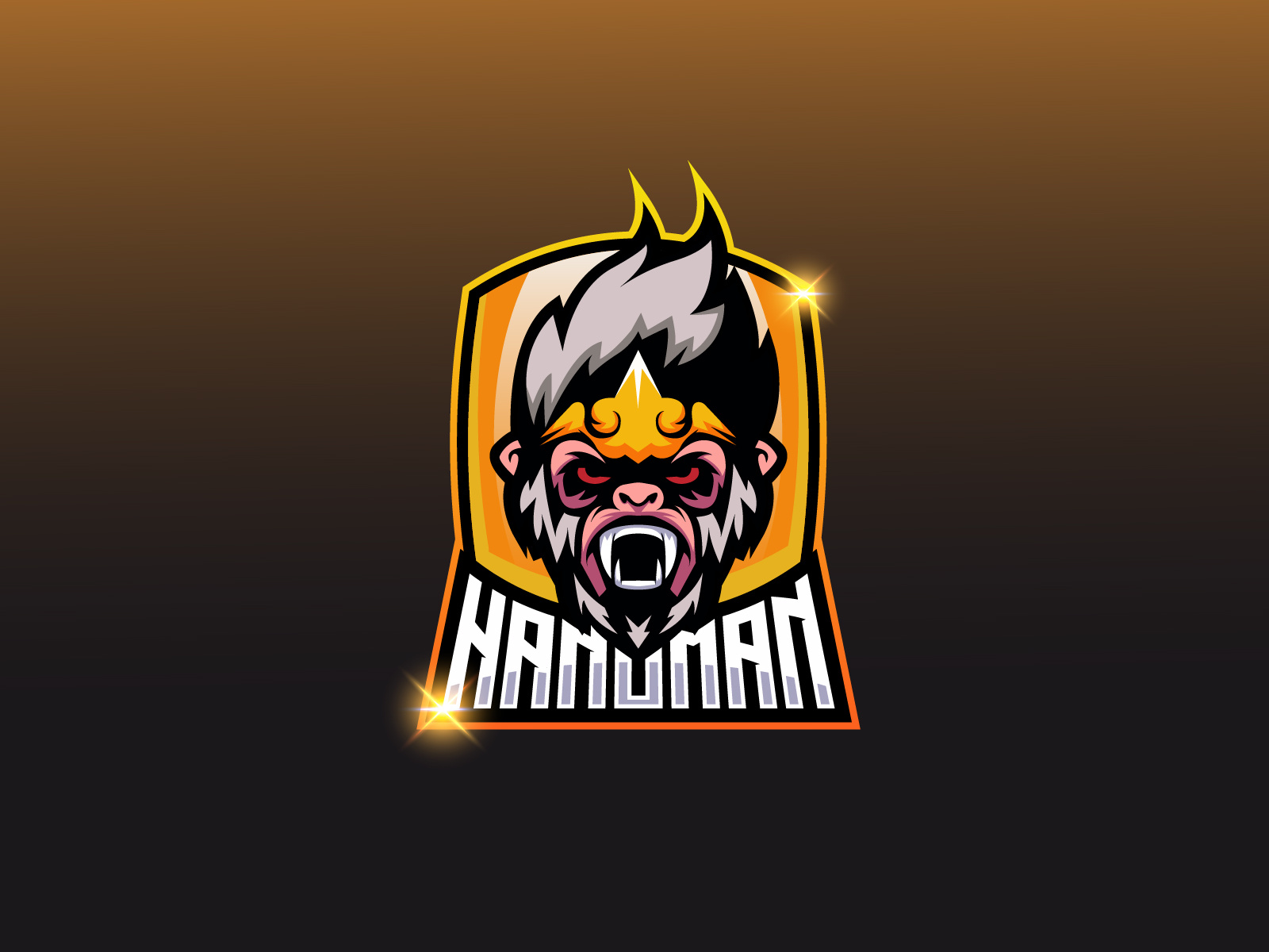 Hanoman Mascot Logo by Lokavora on Dribbble