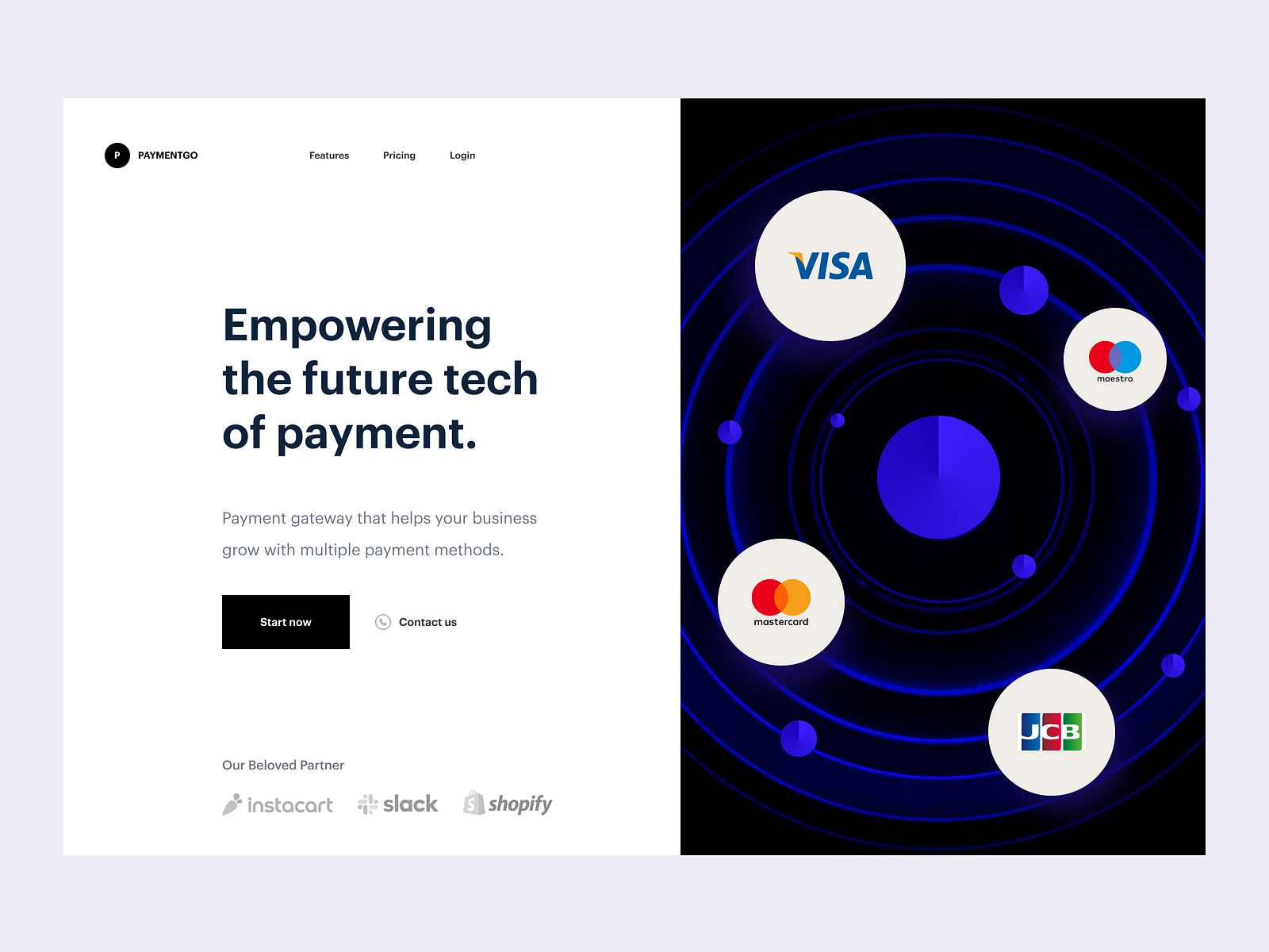website design: landing page by Dendra Maulana for Morva Labs on Dribbble