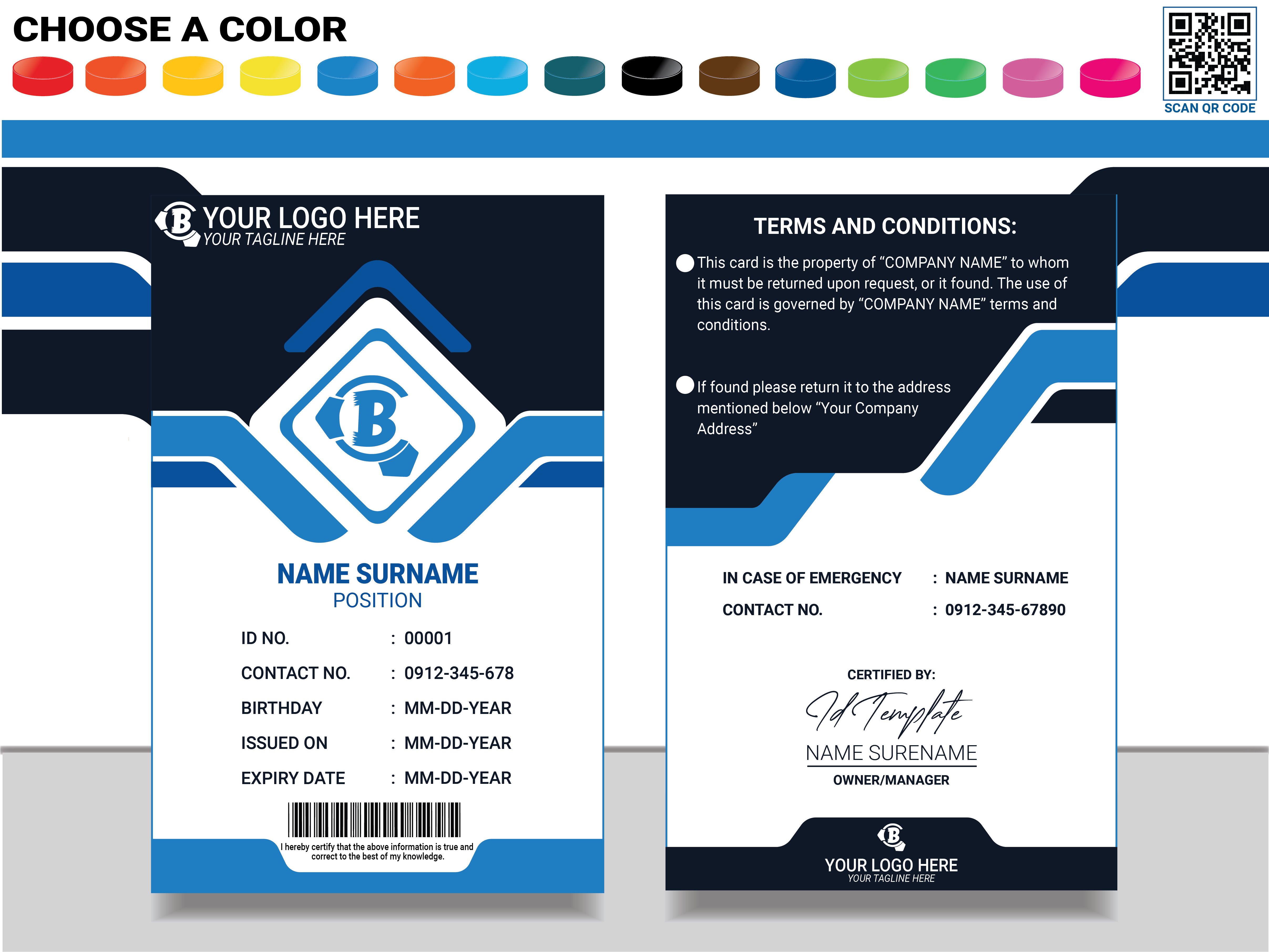 ID TEMPLATE DESIGN IDEAS by Christian Barber on Dribbble