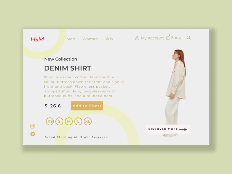 Online Clothes Shop by Marisa Arhamunnabila on Dribbble