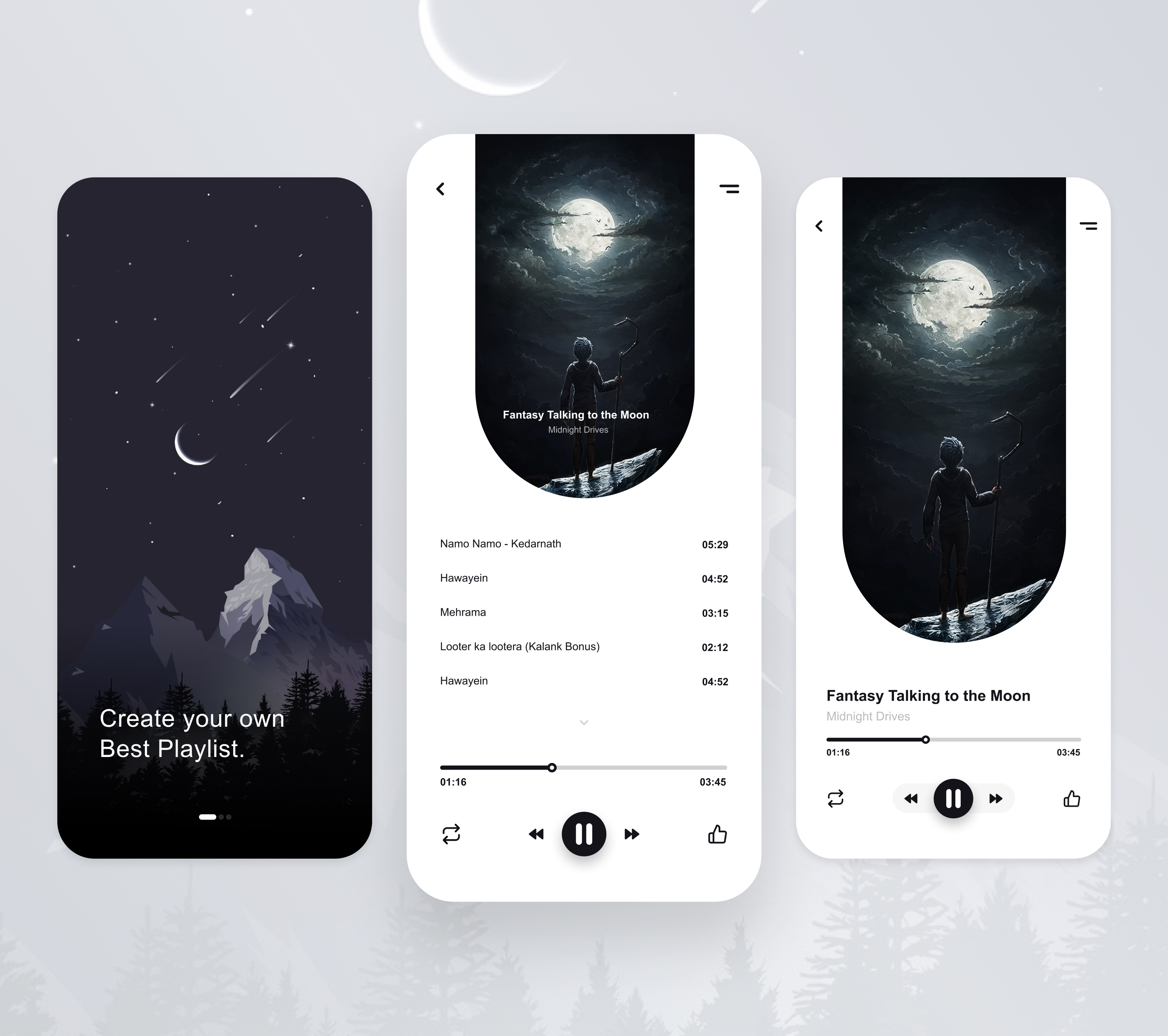 Music App by Rohan Kumar on Dribbble