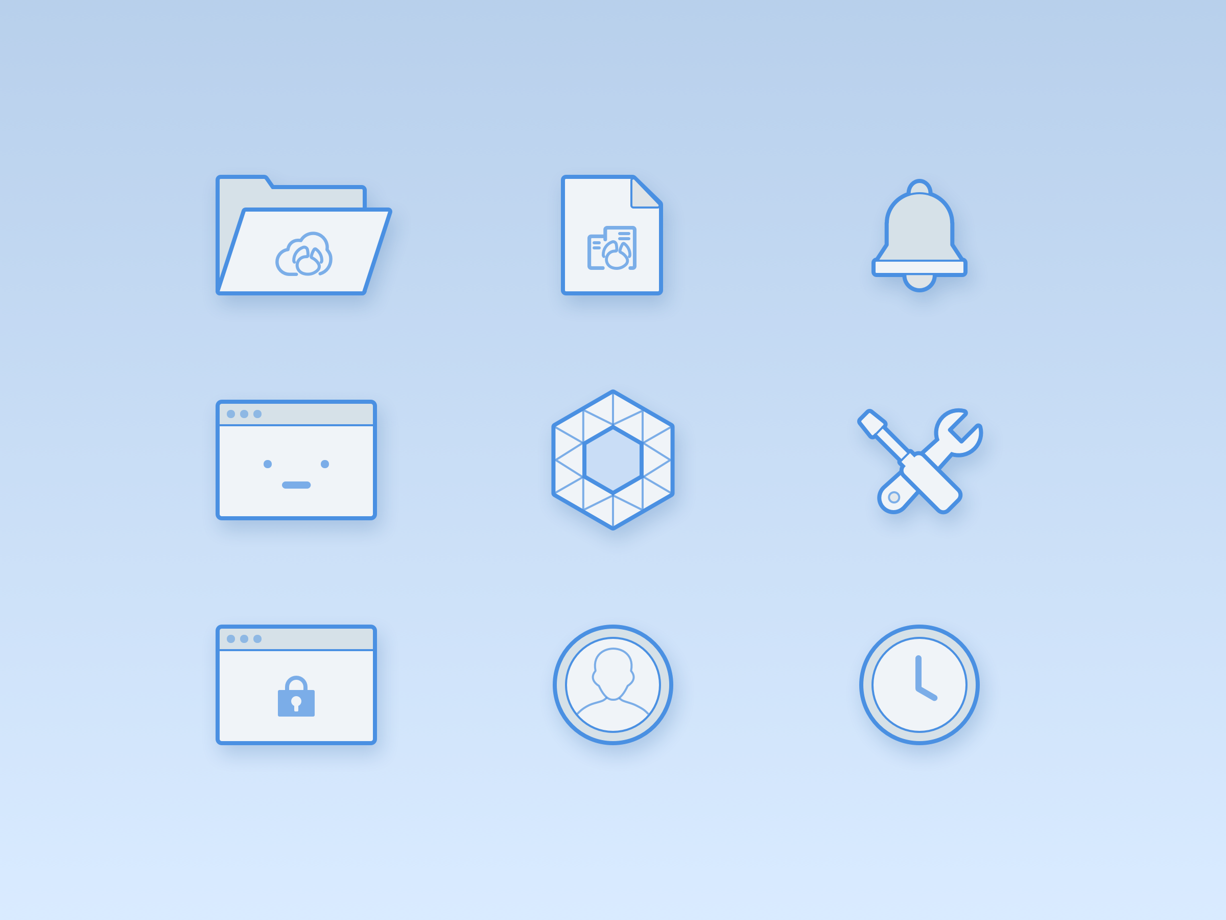 Empty State Icons by Emily Tang on Dribbble