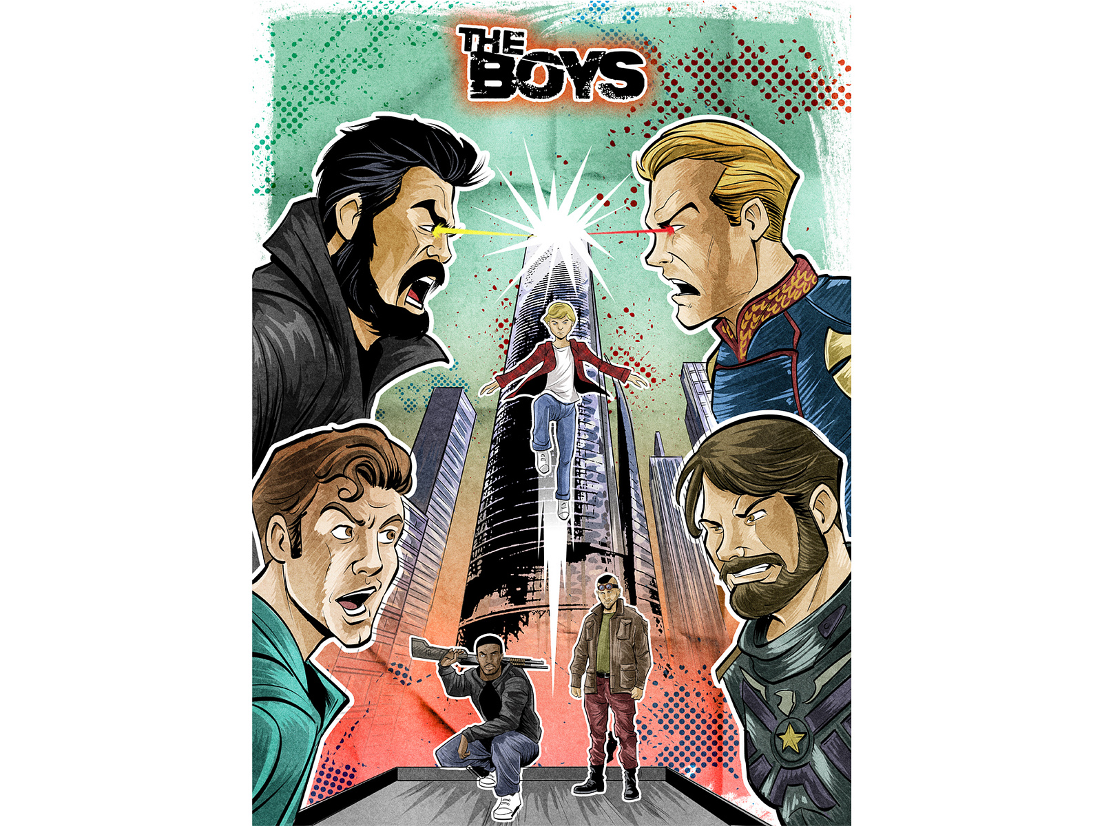 THE BOYS POSTER by Alex Guenther on Dribbble
