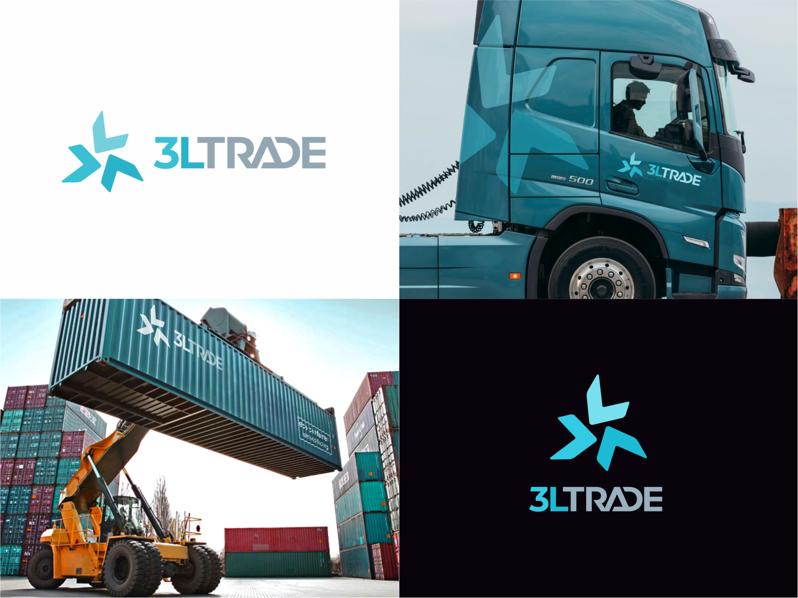 Logo for a trading company by Vladimir Pechonkin on Dribbble