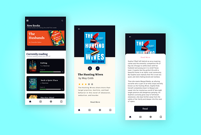 Book App Design designs, themes, templates and downloadable graphic ...