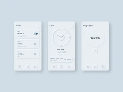 Neumorph Design designs, themes, templates and downloadable graphic ...