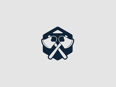 LOGO - Hexagonal, Axe, Mask by ARUSAI Studio on Dribbble