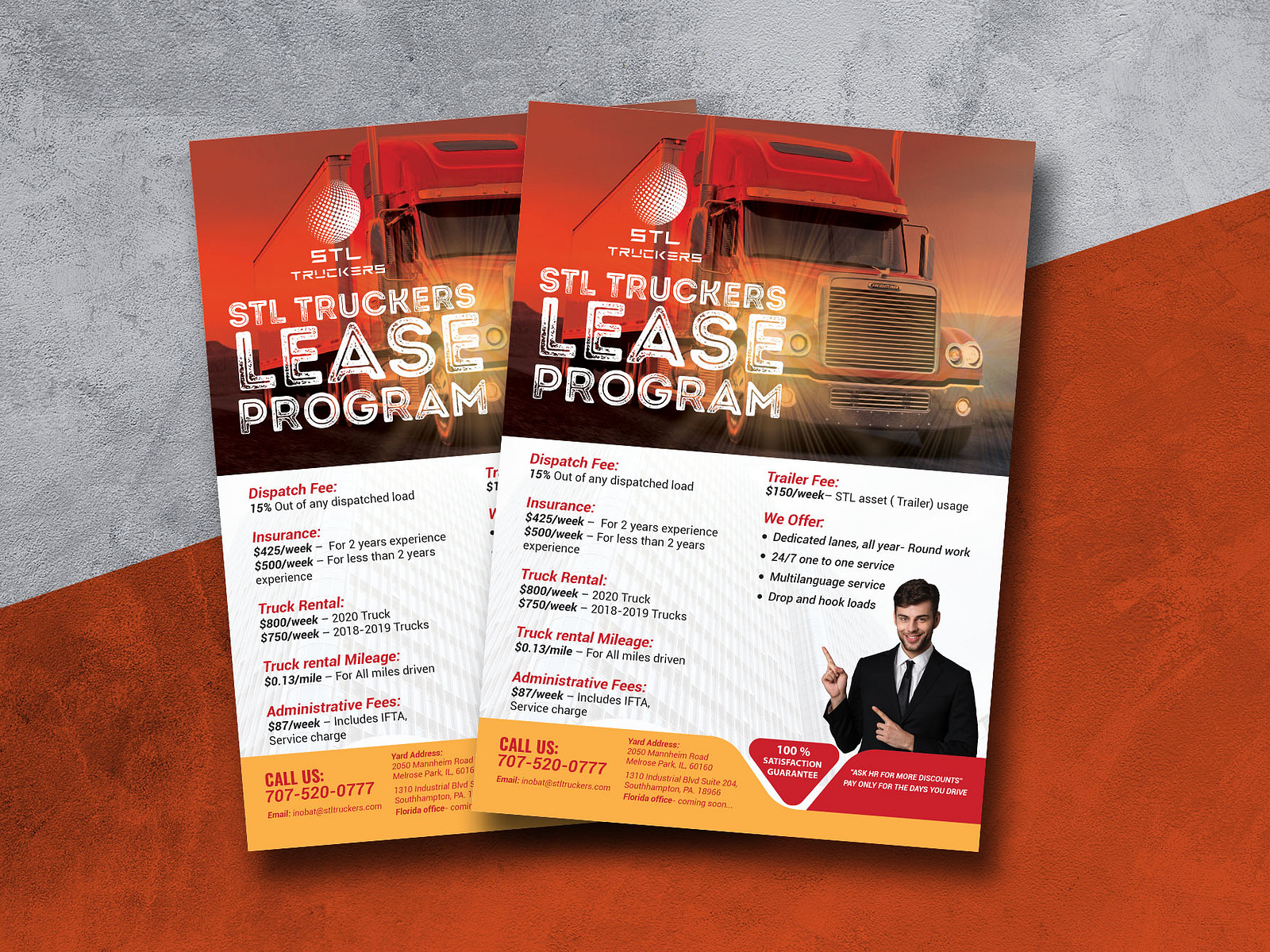 Corporate Flyer For Lease Program by Mansoor on Dribbble