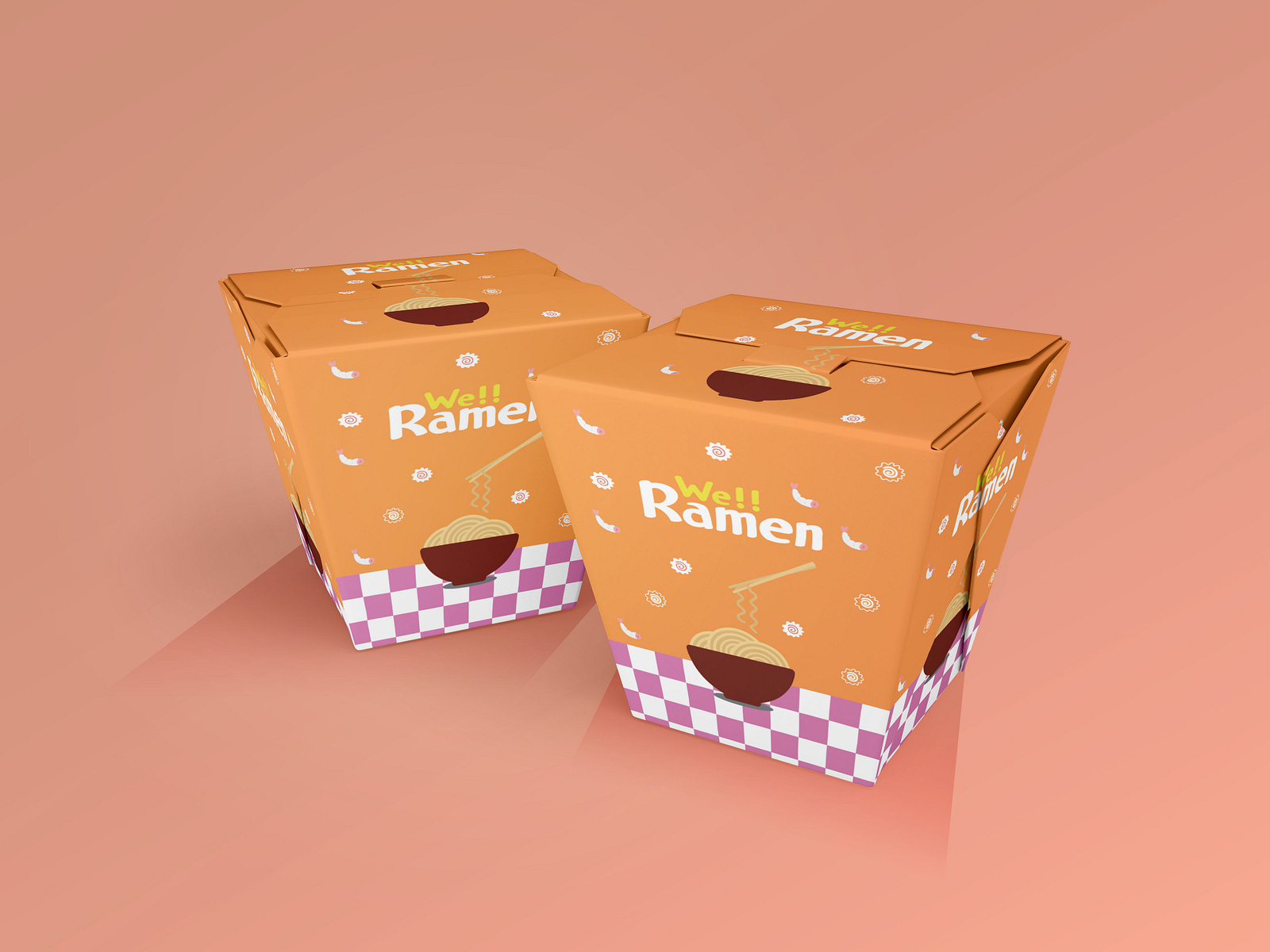 We!! Ramen design packaging by DMY_Design_Me_You on Dribbble