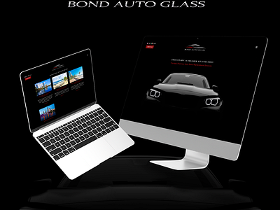 Bond Auto Glass by Eric Drasati on Dribbble