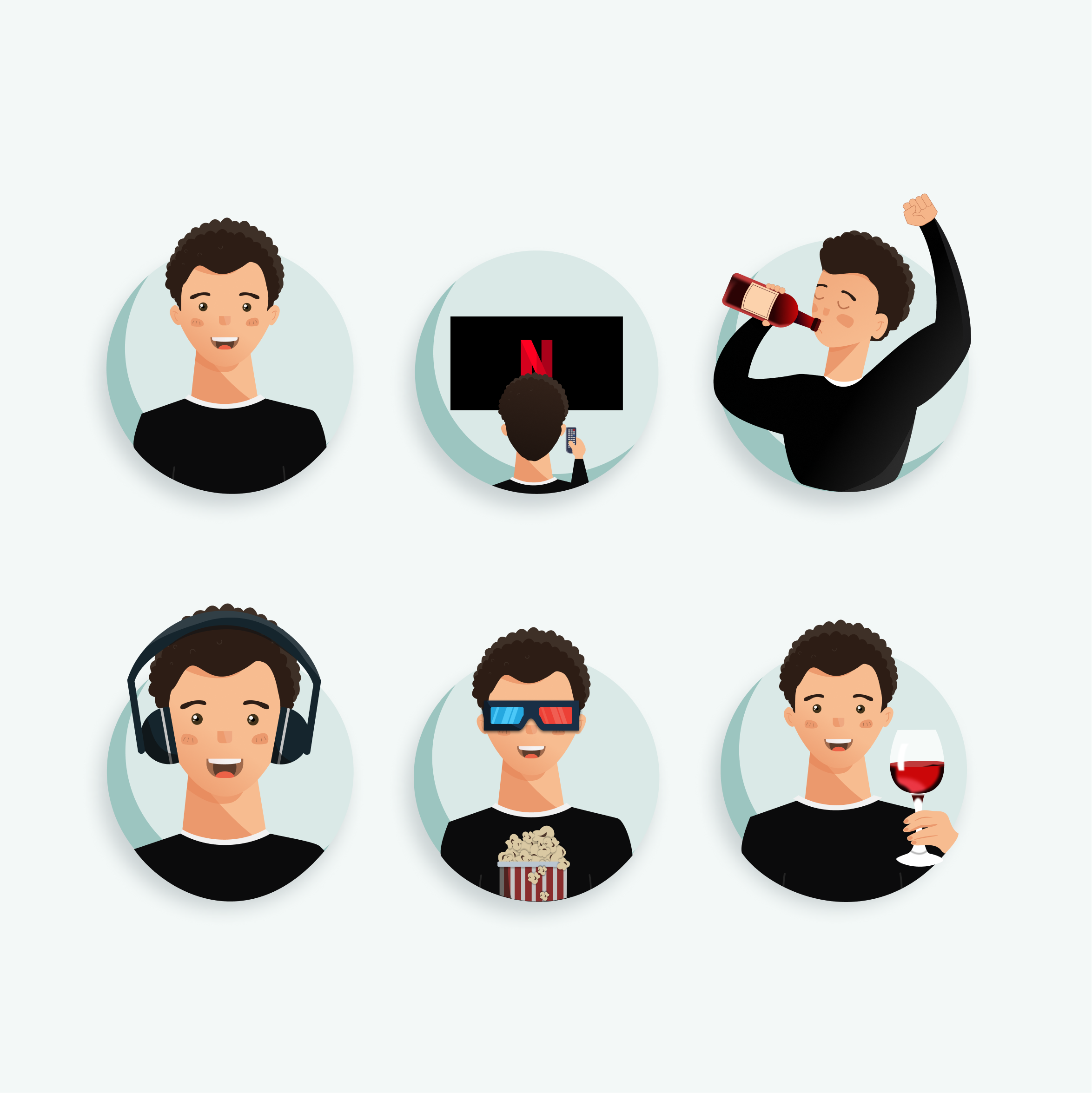 Funny Avatars by Violetta on Dribbble