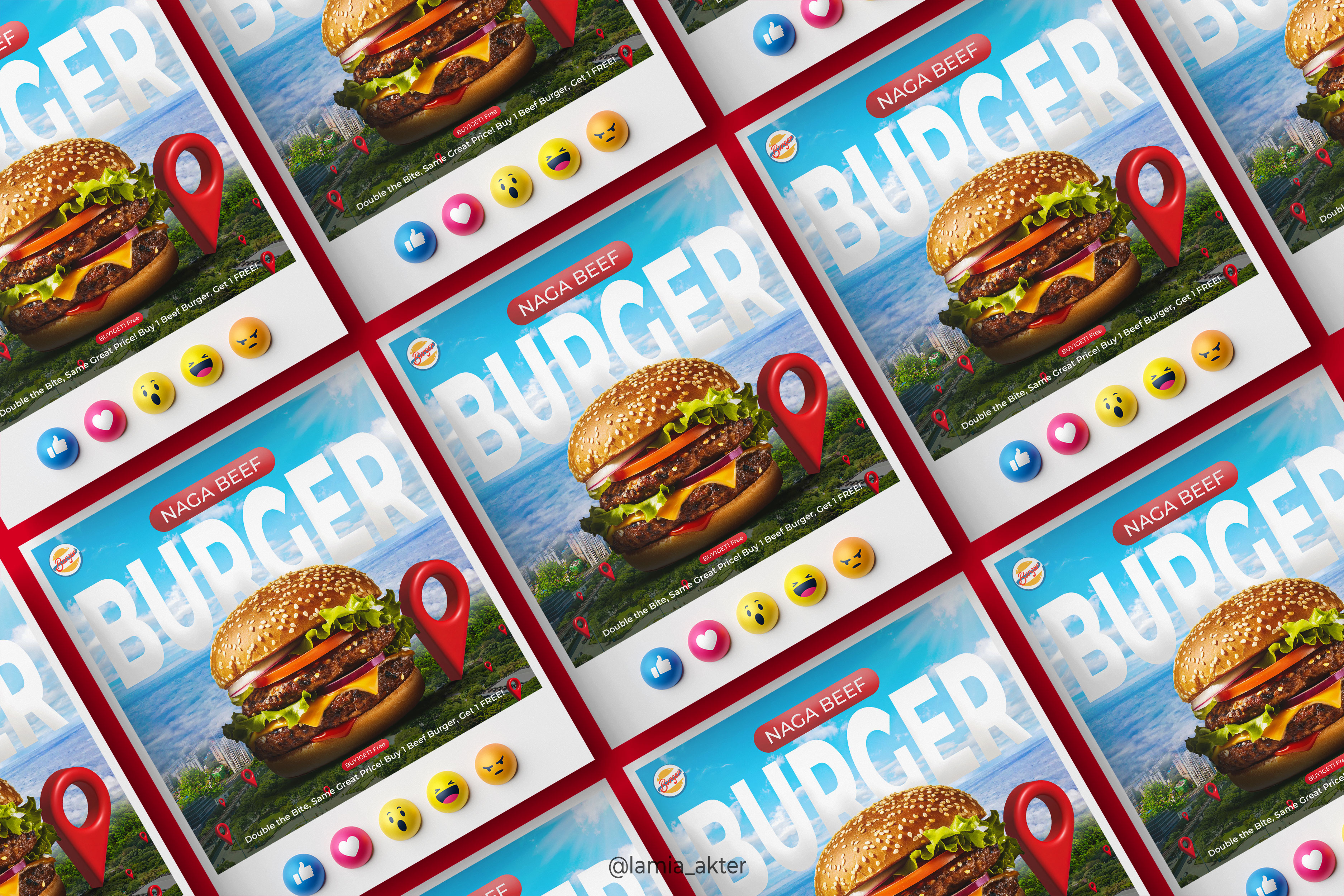 Burger Manipulation designs, themes, templates and downloadable graphic ...