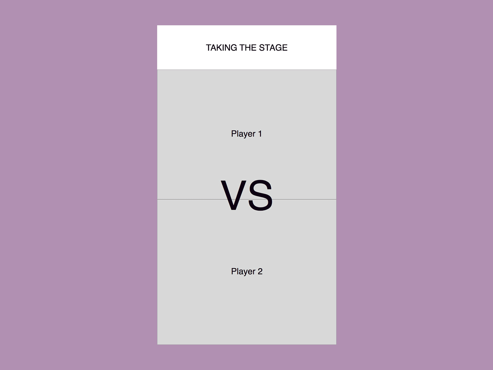 Battle Me App UI by Ryan Hubbard on Dribbble