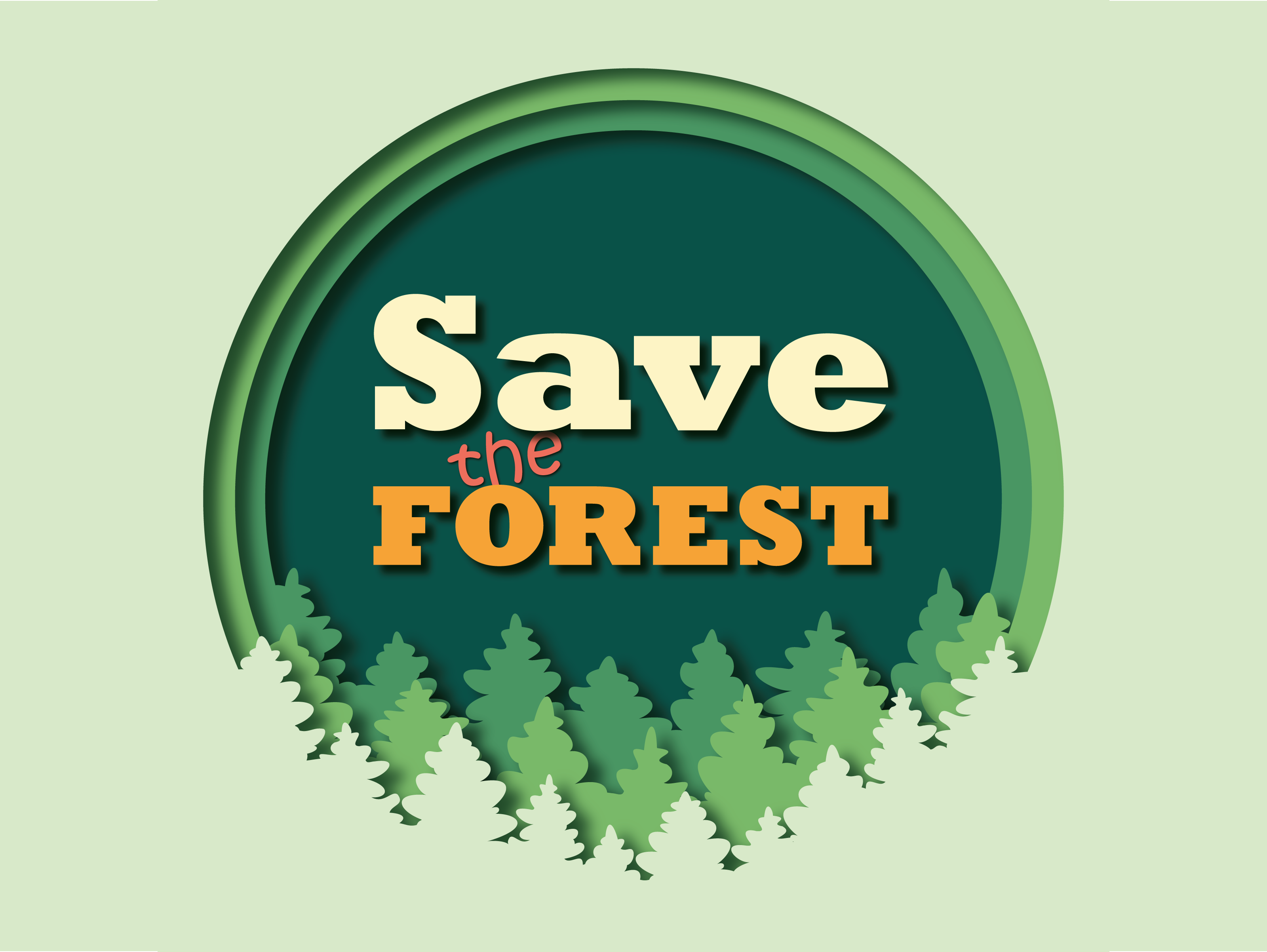Save Forest Logo Save Forest Logo :: Behance