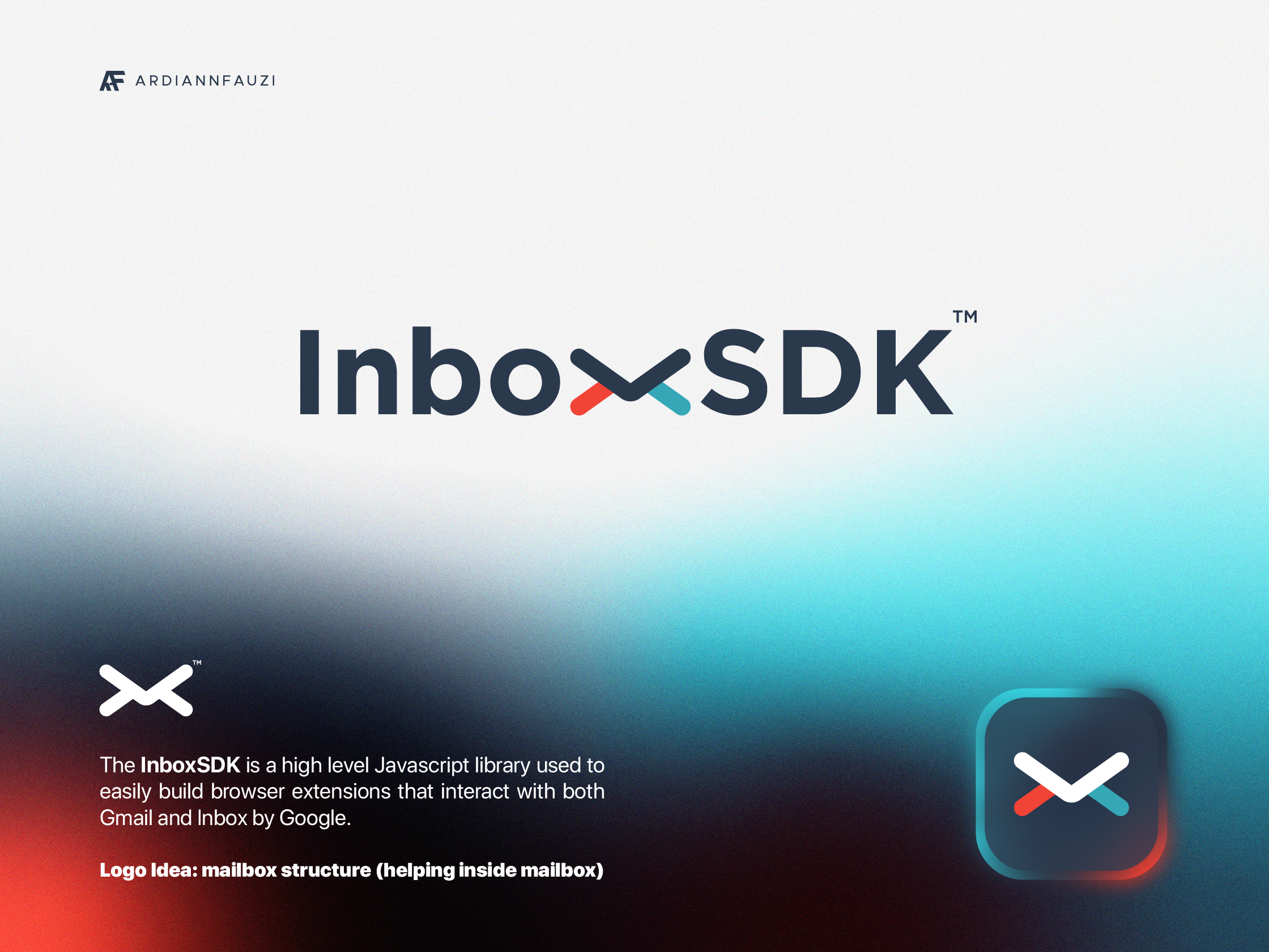 InboxSDK Logo Design Concept by Ardiann Fauzi on Dribbble