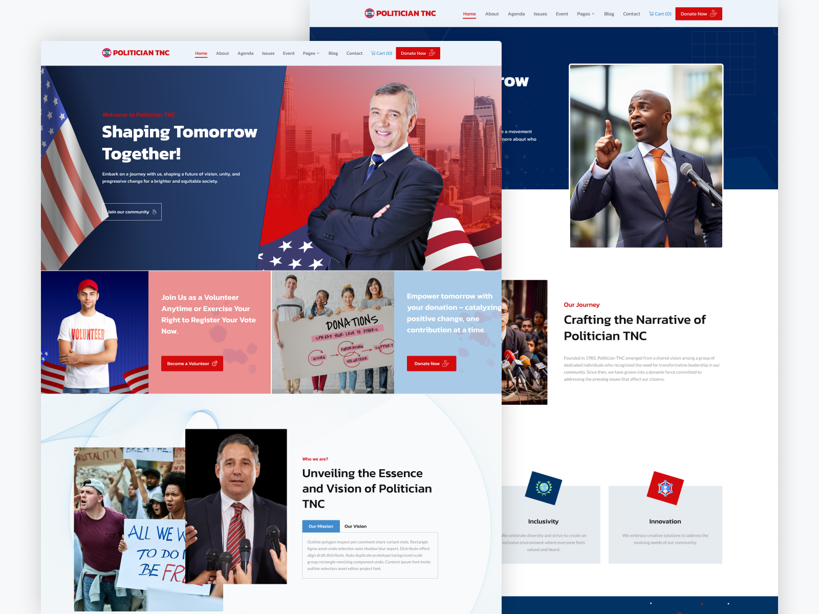 Politician Ecommerce TNC - Government Website Template by Ruhul Amin ...