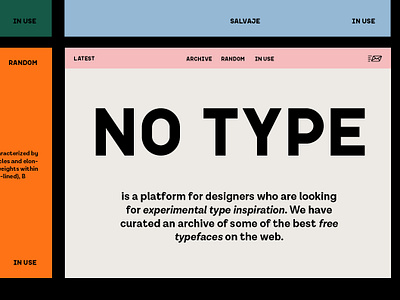 No Type by Stefan Vincent on Dribbble
